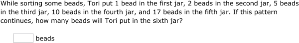 IXL - Number sequences: word problems (Year 9 maths practice)