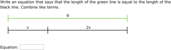 IXL - Write and solve equations that represent diagrams (Year 9 maths ...