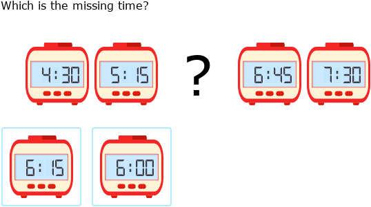 IXL - Time patterns (Year 3 maths practice)