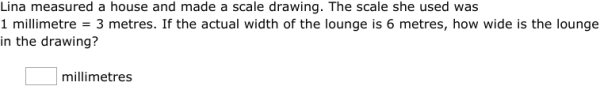 IXL - Scale drawings: word problems (Year 7 maths practice)