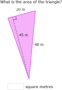 IXL - Area of triangles (Year 7 maths practice)