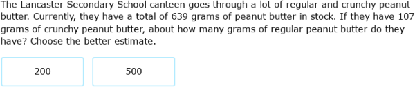 IXL - Estimate sums, differences, products and quotients: word problems ...
