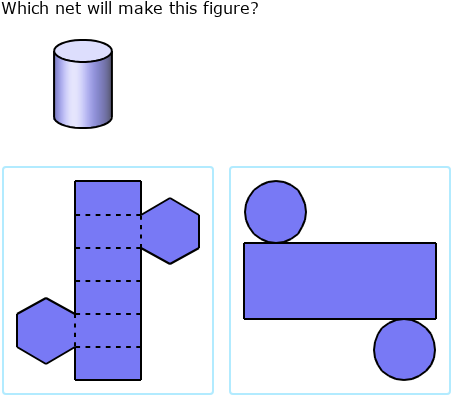 IXL - Nets of three-dimensional figures (Year 8 maths practice)