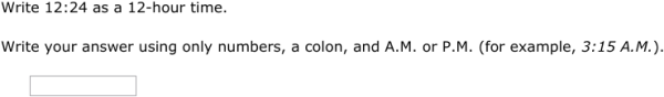 IXL - Convert between 12-hour and 24-hour time (Year 5 maths practice)