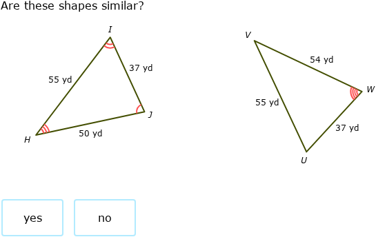 IXL - Identify similar and congruent triangles (Year 9 maths practice)