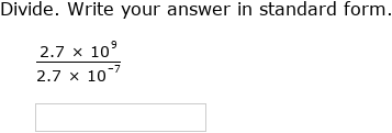 IXL - Multiply and divide numbers written in standard form (Year 11 ...