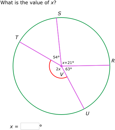 IXL - Central angles (Year 11 maths practice)