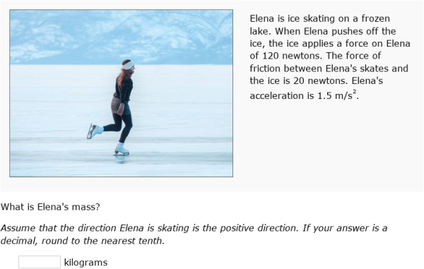 IXL - Newton's second law of motion (Year 11 science practice)