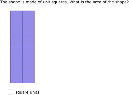 IXL - Area (Year 3 maths practice)