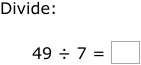 IXL - Divide by 7 (Year 3 maths practice)