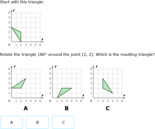 IXL - Rotations (Year 5 maths practice)