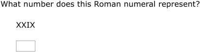 IXL - Roman numerals (Year 4 maths practice)