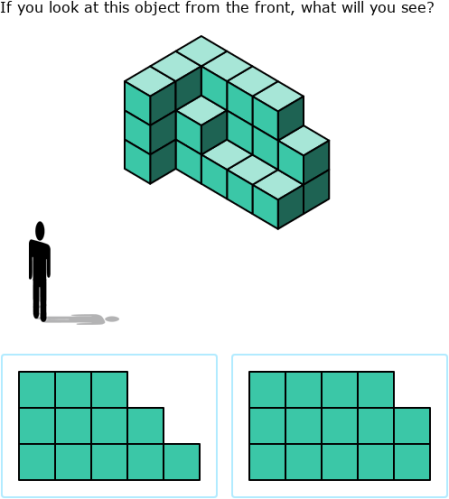IXL - Front, side and top view (Year 11 maths practice)