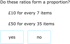 IXL - Do the ratios form a proportion: word problems (Year 8 maths ...