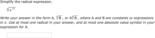 IXL - Simplify radical expressions with variables I (Year 12 maths ...