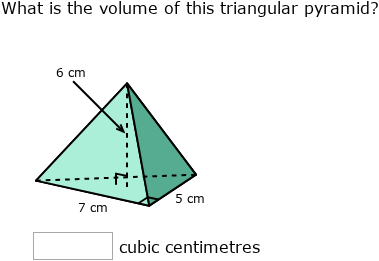 IXL - Volume of pyramids (Year 8 maths practice)