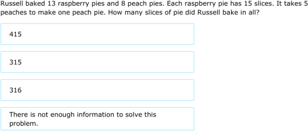 IXL - Word problems with extra or missing information (Year 5 maths ...