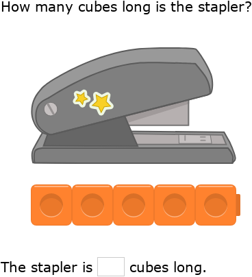IXL - Measure length with cubes (Reception maths practice)