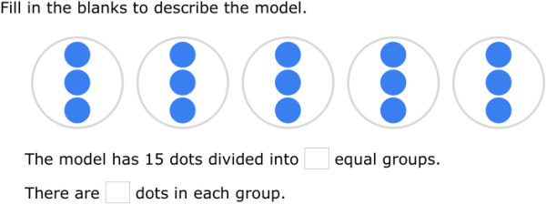 IXL - Divide by counting equal groups (Year 1 maths practice)