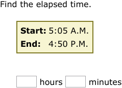 IXL - Elapsed time (Year 7 maths practice)