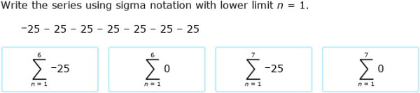 IXL - Introduction to sigma notation (Year 13 maths practice)