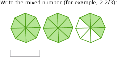 IXL - Identify mixed numbers (Year 5 maths practice)