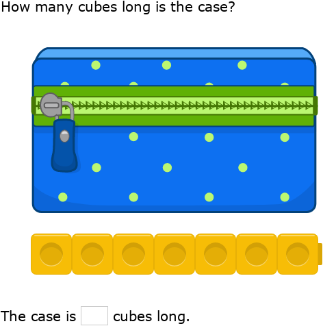 IXL - Measure length with cubes (Year 1 maths practice)