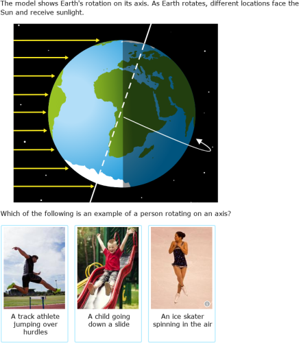 IXL - Earth's rotation and orbit (Year 6 science practice)