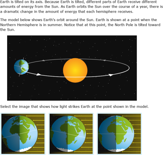 IXL - What causes the seasons on Earth? (Year 9 science practice)
