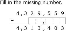 IXL - Complete addition and subtraction sentences (Year 6 maths practice)