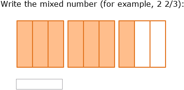 IXL - Mixed numbers (Year 6 maths practice)