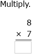 IXL - Multiplication facts up to 10 (Year 4 maths practice)