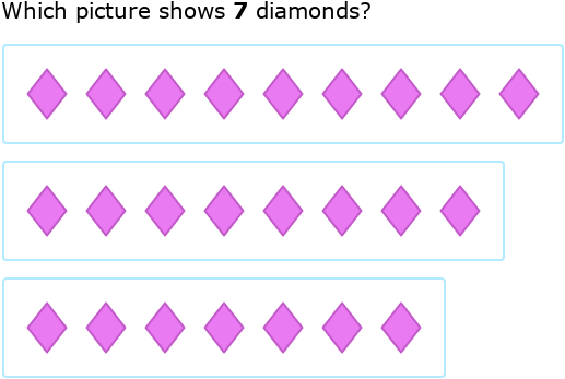 IXL - Represent numbers - up to 10 (Reception maths practice)