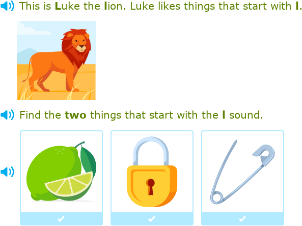 IXL - Find the words that begin with a given sound (Year 1 English ...
