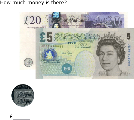 IXL - Count coins and notes (Year 3 maths practice)