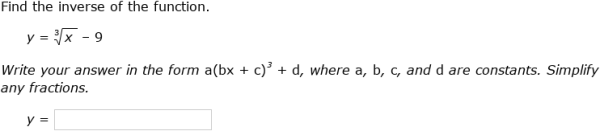 IXL - Find inverse functions and relations (Year 11 maths practice)