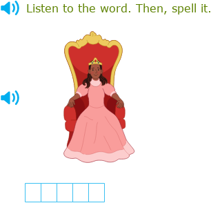 IXL - Spell words with vowel diphthong patterns (Year 4 English practice)