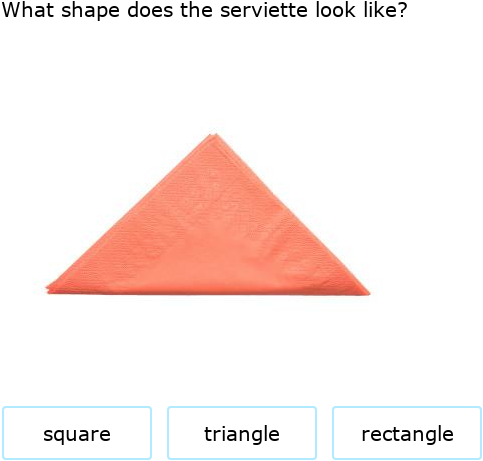 IXL - Flat shapes in the real world (Reception maths practice)