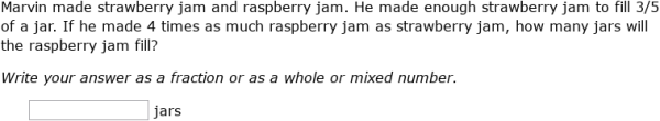 IXL - Multiply fractions and whole numbers: word problems (Year 8 maths ...