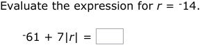 IXL - Evaluate variable expressions involving integers (Year 10 maths ...