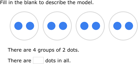IXL - Count equal groups (Year 1 maths practice)