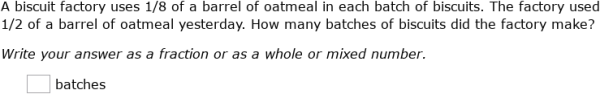 IXL - Divide fractions and mixed numbers: word problems (Year 7 maths ...
