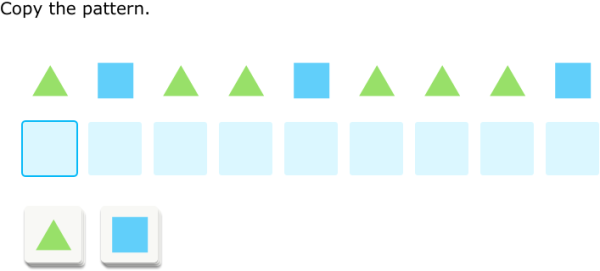 IXL - Growing patterns (Year 2 maths practice)