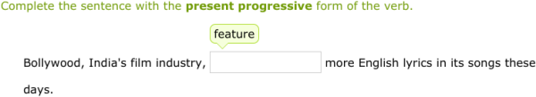 IXL - Form the progressive verb tenses (Year 9 English practice)