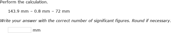 IXL - Add and subtract with significant figures (Year 11 science practice)