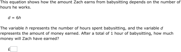 IXL - Evaluate a linear function: word problems (Year 9 maths practice)