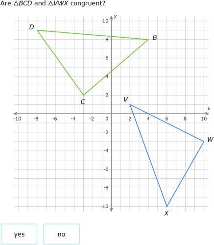 IXL - SSS Theorem in the coordinate plane (Year 11 maths practice)
