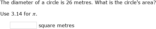 IXL - Area of circles (Year 10 maths practice)