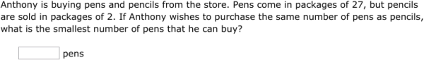 IXL - HCF and LCM: word problems (Year 7 maths practice)