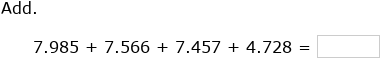 IXL - Add and subtract decimal numbers (Year 6 maths practice)
